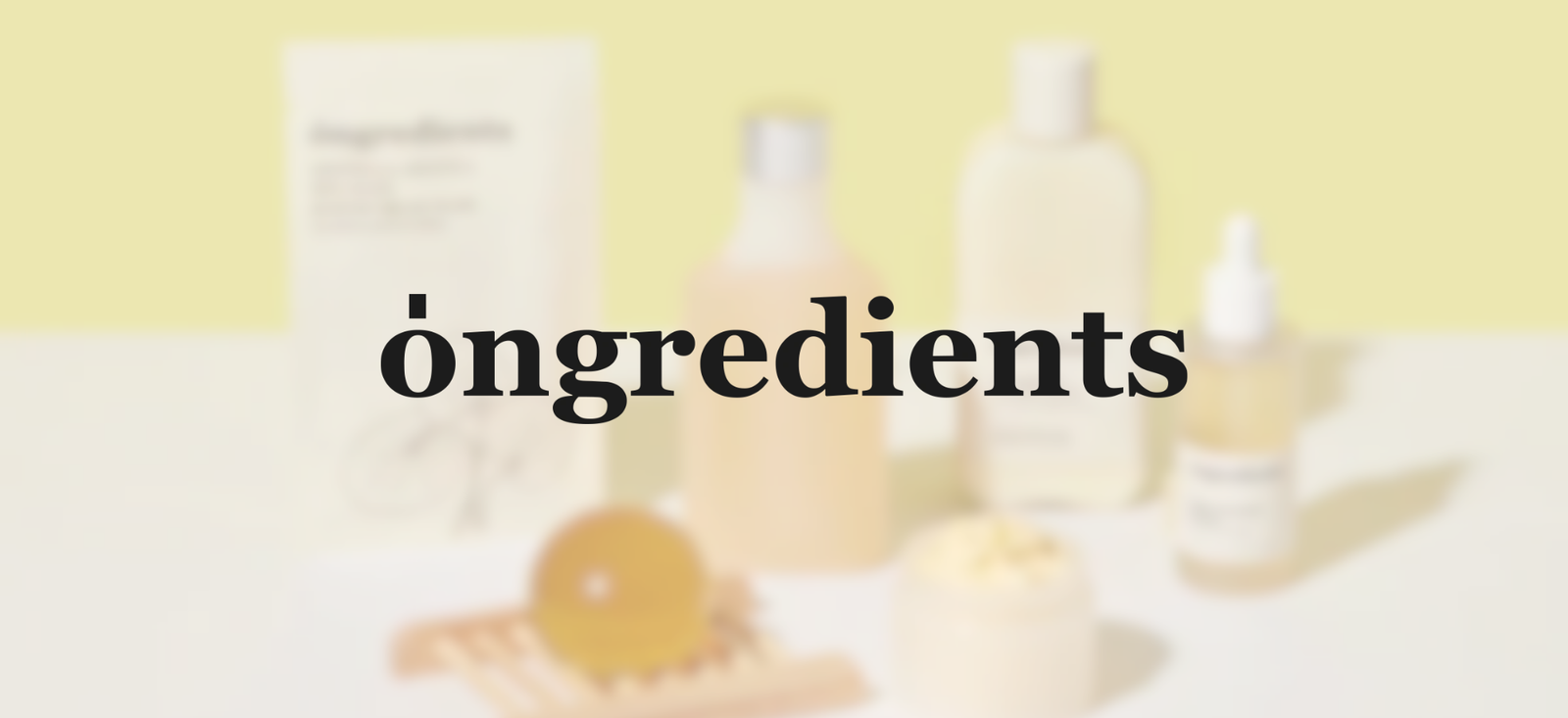 Ongredients Skincare | Vegan & Eco-Friendly Beauty – Secret Skin