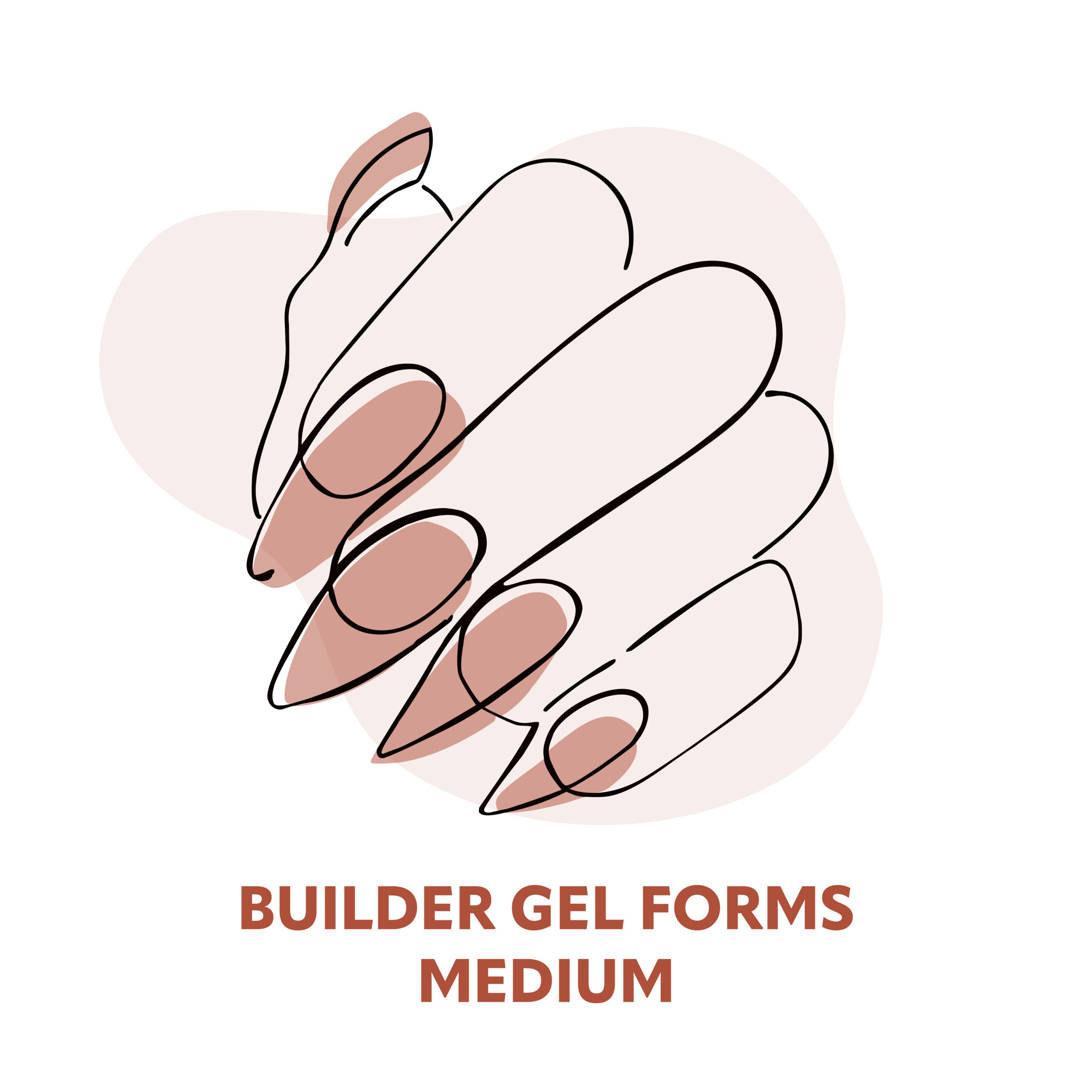 Builder Gel Forms Medium – Secret Skin