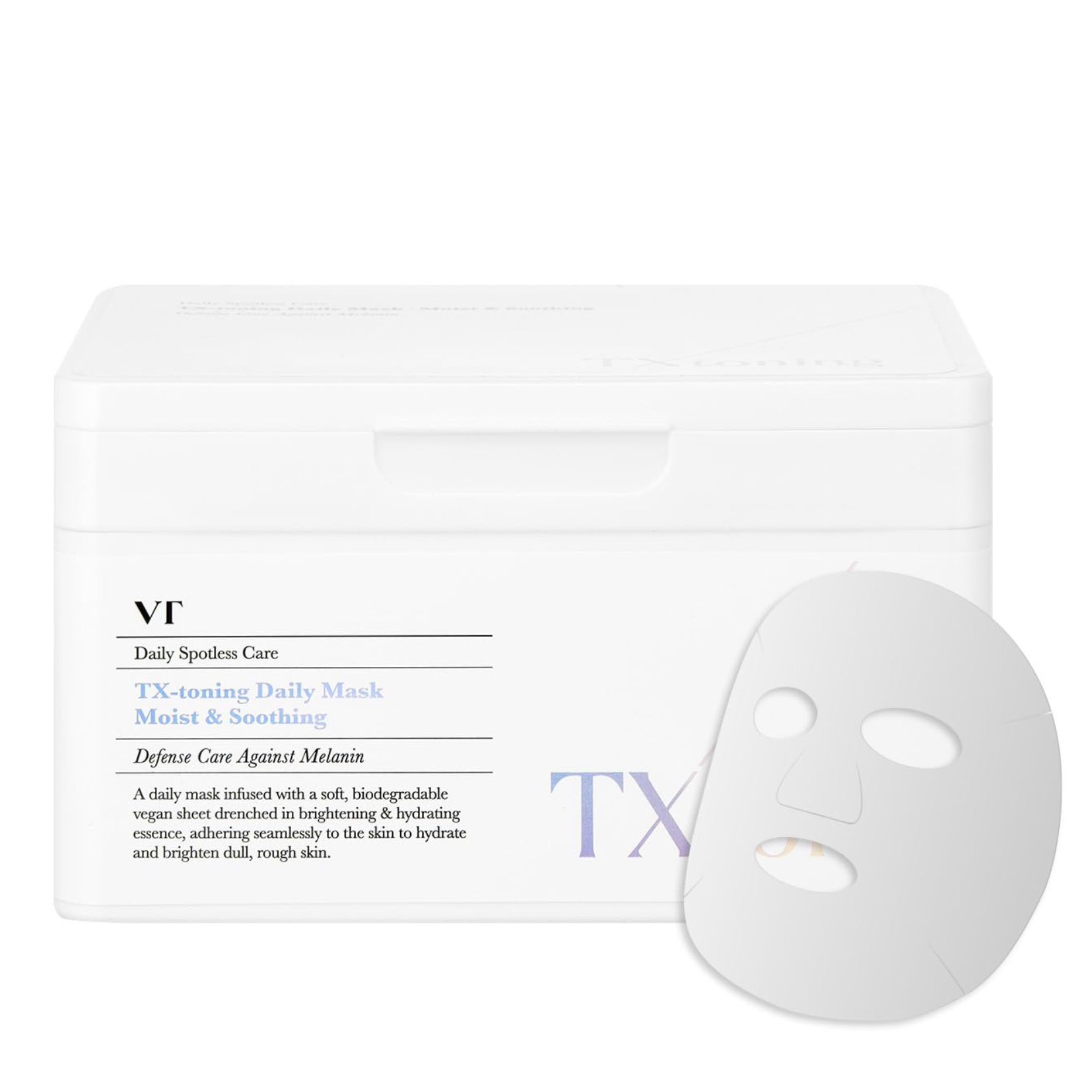 VT Cosmetics Daily Spotless Care TX-Toning Daily Mask – Secret Skin