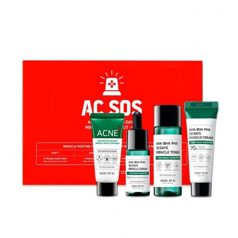 Some By Mi Acne AHA BHA PHA 30 Days Miracle SOS Kit - Secret Skin - Buy ...