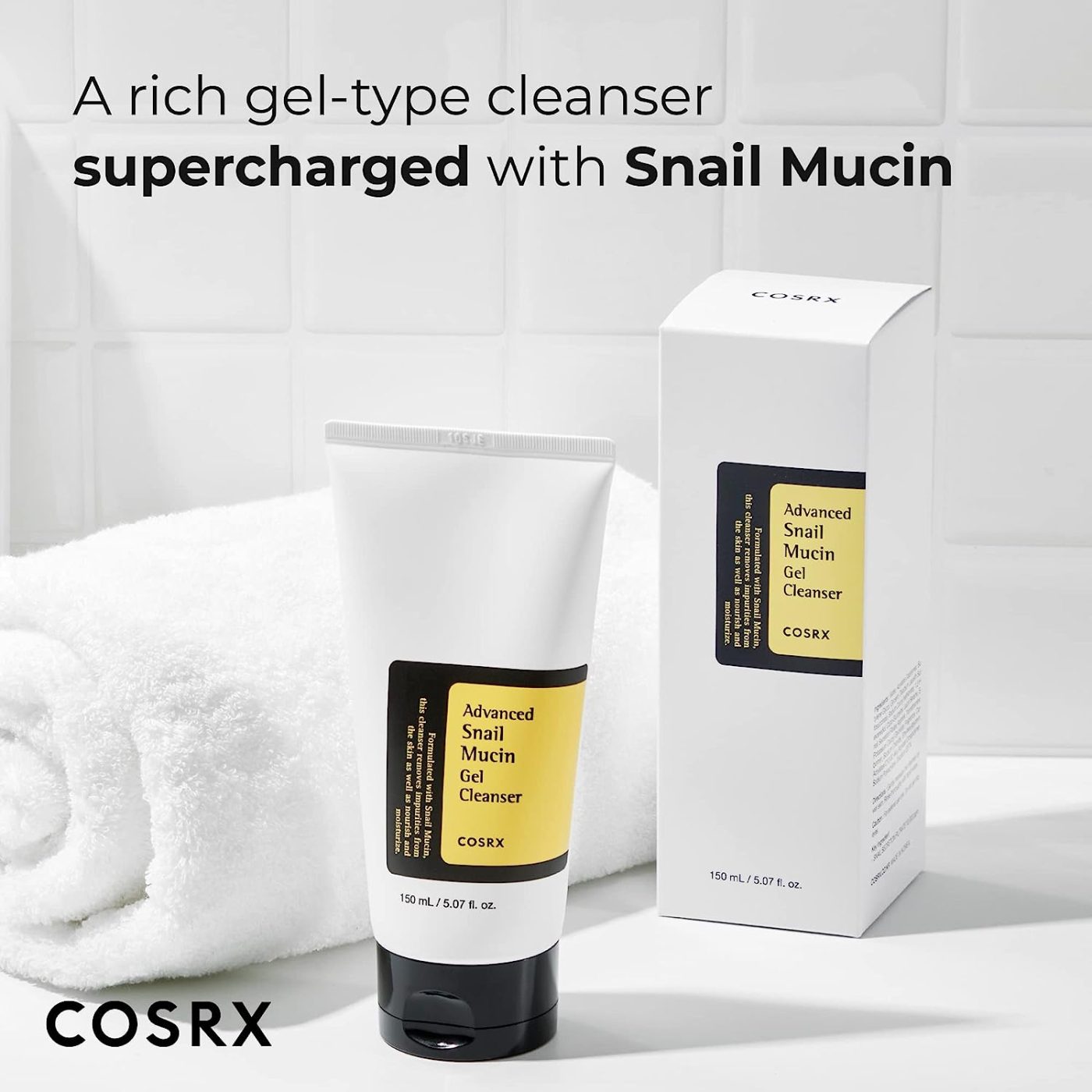 COSRX Advanced Snail Mucin Gel Cleanser | Buy Online