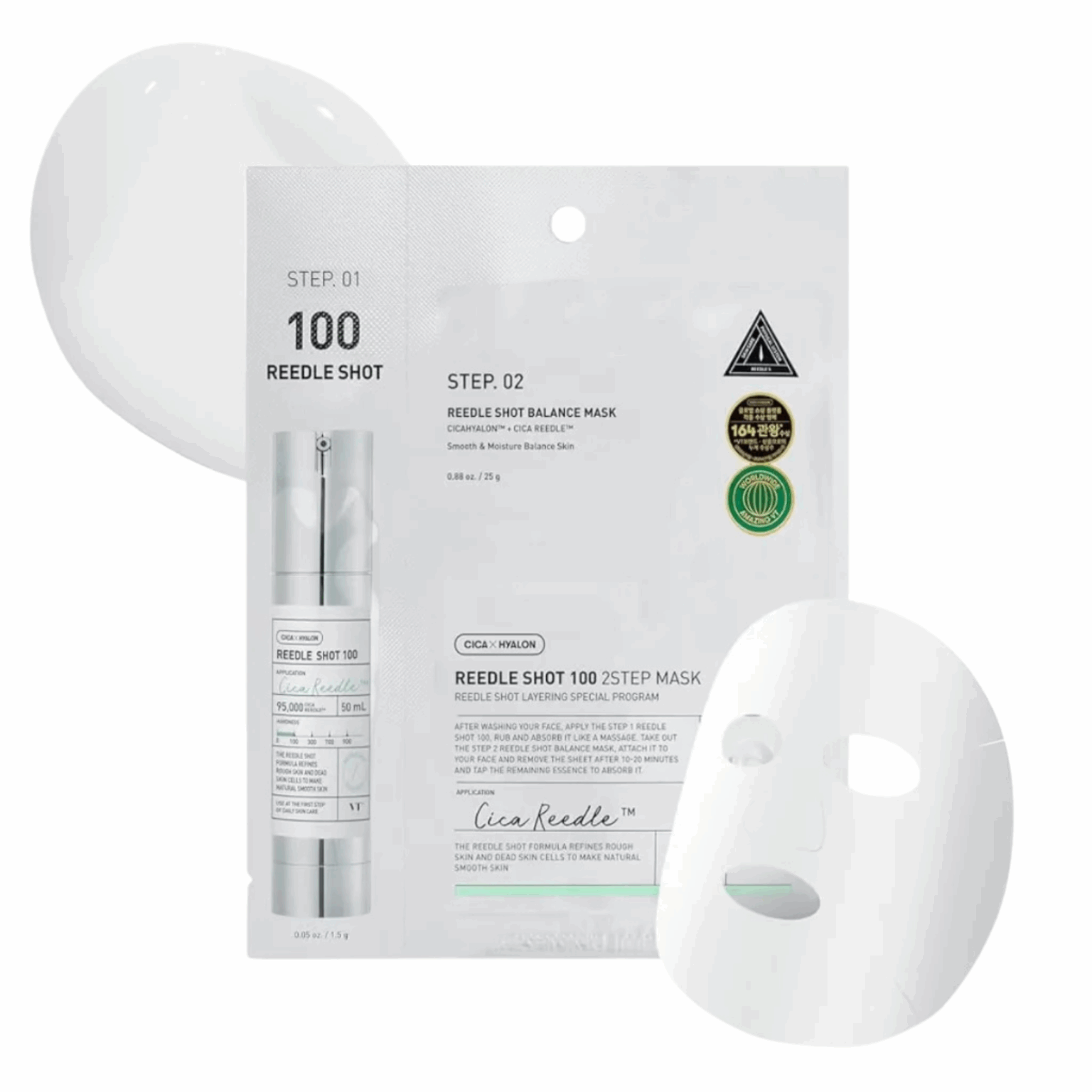 VT Cosmetics Reedle Shot 100 2 Step Mask | Buy Online