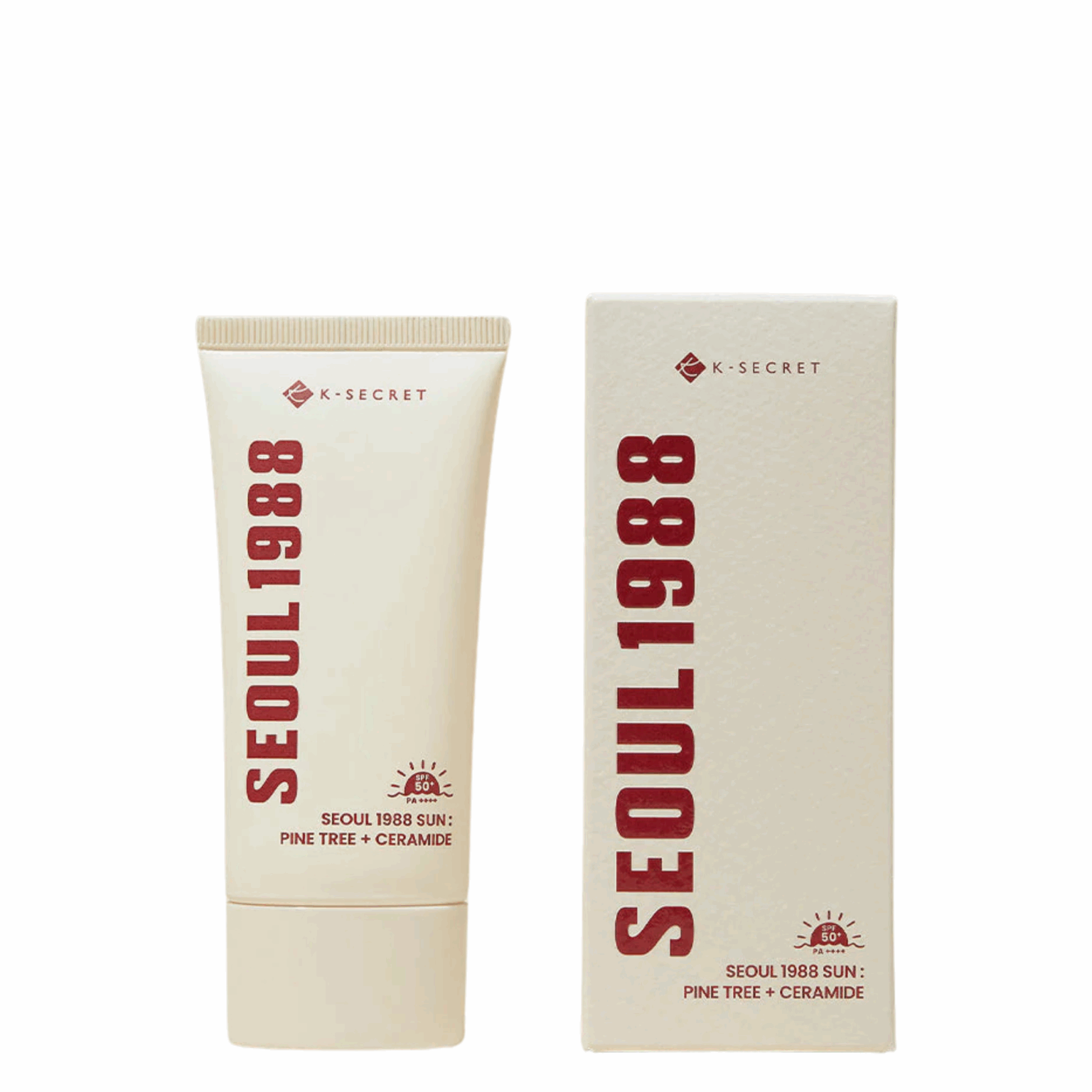 K-Secret Seoul 1988 Sun: Pine Tree + Ceramide Sunscreen | Buy Online